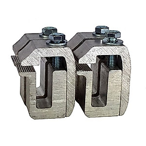 GCi STRONGER BY DESIGN G-30 Clamp for Truck Cap / Camper Shell (Set of 4). Made with Structural Aluminum to Ensure Quality and Strength. For Mounting Caps, Camper Shells, Toppers.