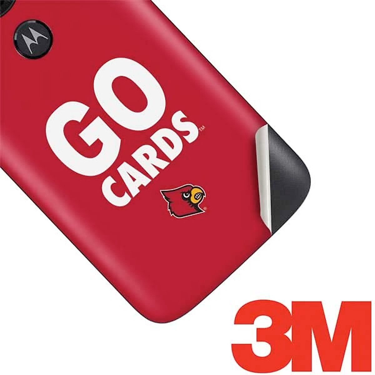 Skinit Decal Phone Skin Compatible with Moto E5 Play - Officially Licensed College Go Cards Design