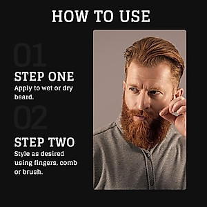 Rugged Roots Beard Balm for Smoothing & Defining Beard Hair | Long-Lasting Hold | Available in 8 Scents | 2 oz (Tobacco Vanilla)