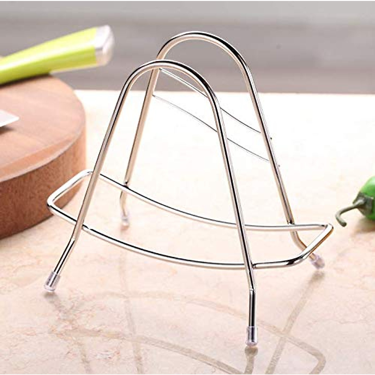Cutting Board Storage Rack Stainless Steel Wire Chopping Board Board Holder Stand fit for Kitchen Organizer Drying Rack fit for Kitchen Storage