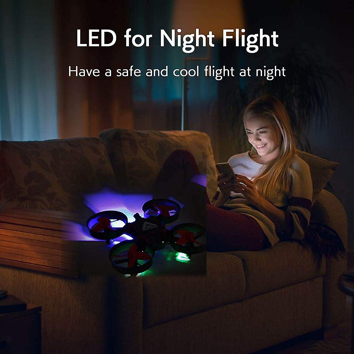 ATTOP Mini Drone for Kids and Beginners-Easy Remote Control Drone, One Key Take Off, Auto-Pairing, Altitude Hold, Throw to Fly Kids Drone, Speed Adjustable Setting w/3 Batteries Kids Christmas Gift