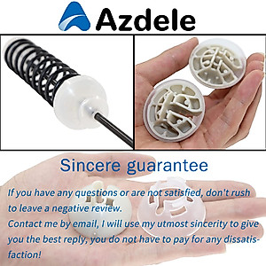 Updated W10780045 Washer Suspension Rod Kit, Fit for Whirlpool Kenmore, Washer Parts for Amana，Part Kit NTW4516FW2, NTW4516FW3, WTW4816FW2, NTW4516FW1, WTW4800BQ1 Suspension Rods, W10821951