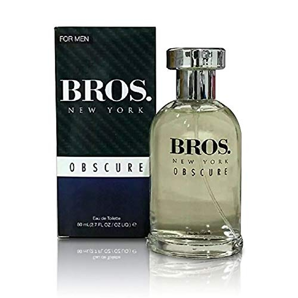 Bros. New York Obscure - Eau De Toilette Spray Perfume, Fragrance For Men- Daywear, Casual Daily Cologne Set with Deluxe Suede Pouch- 2.7 Oz Bottle- Ideal EDT Beauty Gift for Birthday, Anniversary