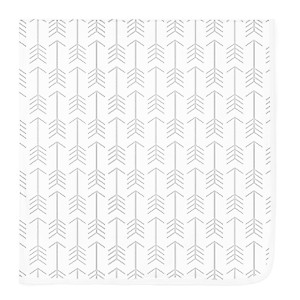 Baby Blankets – Soft Pure Cotton Blankets – 6 Pack of Breathable Swaddle Blankets – Unisex Baby Swaddle Blanket for Boys and Girls in Grey White Designs – Multi Use Blankey – 30 x 30 inches