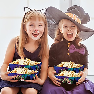 30 Pack Zombies 3 Party Supplies, Disney Zombies Paper Food Tray Zombies Party Favors Paper Food Serving Tray Zombies Paper Trays