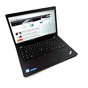 Lenovo ThinkPad T470s 14 FHD Laptop - Intel Core i7-7600U, 16GB RAM, 256GB SSD, Webcam, Windows 10 Pro (Renewed)