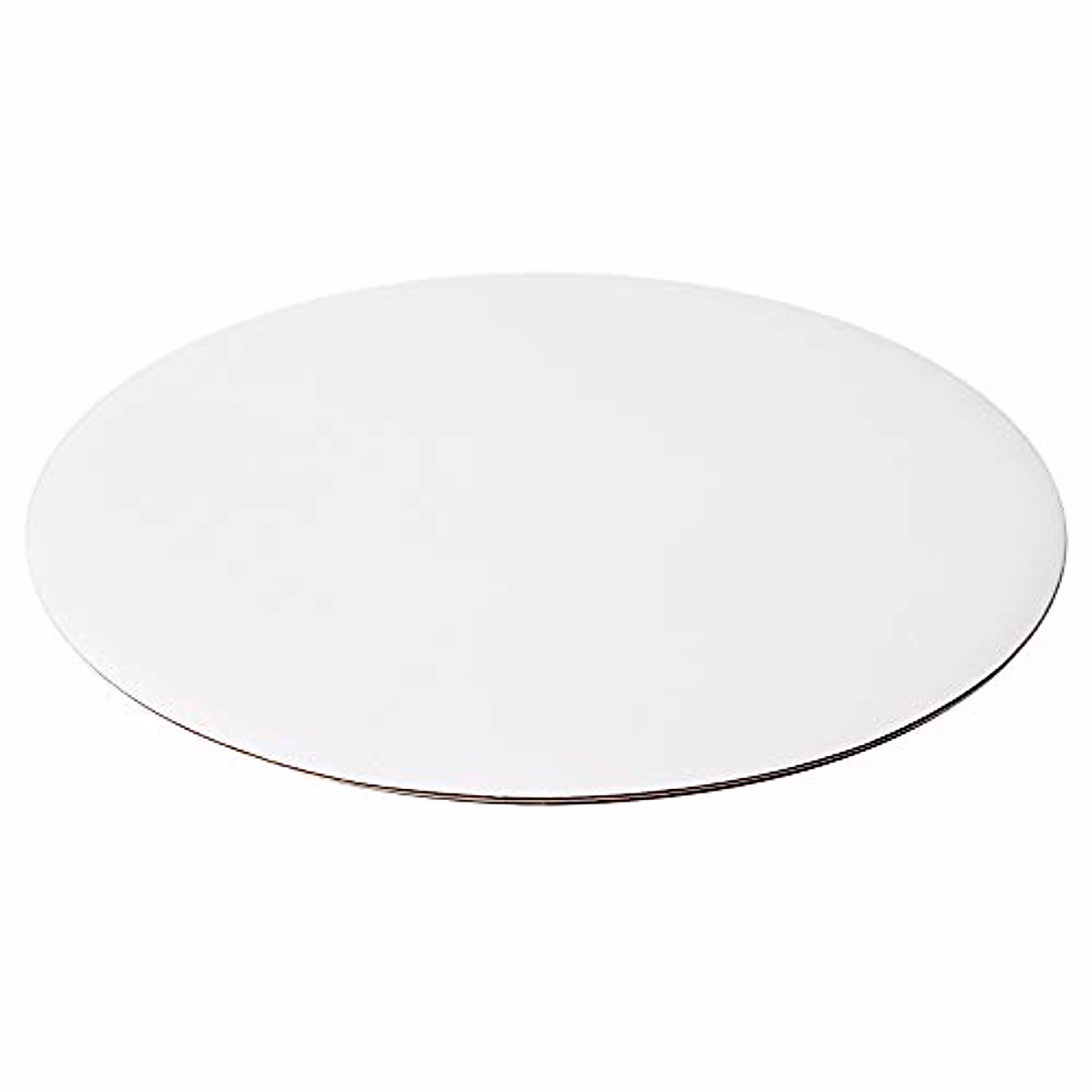 [25pcs] 12" White Cakeboard Round,Disposable Cake Circle Base Boards Cake Plate Platter 12 inch,Pack of 25