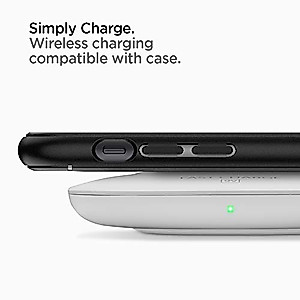 Spigen Rugged Armor Designed for iPhone XR Case (2018) - Matte Black