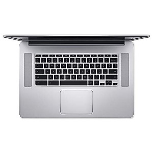 Acer Chromebook 15, Intel Celeron N3350, 15.6" Full HD Touch, 4GB LPDDR4, 32GB Storage, Google Chrome, Pure Silver, CB515-1HT-C2AE, 15-15.99 Inches