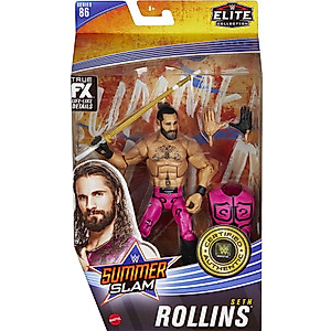 WWE MATTEL Seth Rollins Elite Collection Series 87 Action Figure 6 in Posable Collectible Gift Fans Ages 8 Years Old and Up​