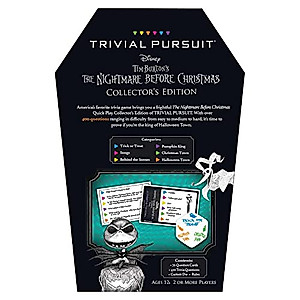 USAOPOLY TRIVIAL PURSUIT: Disney Tim Burton’s The Nightmare Before Christmas