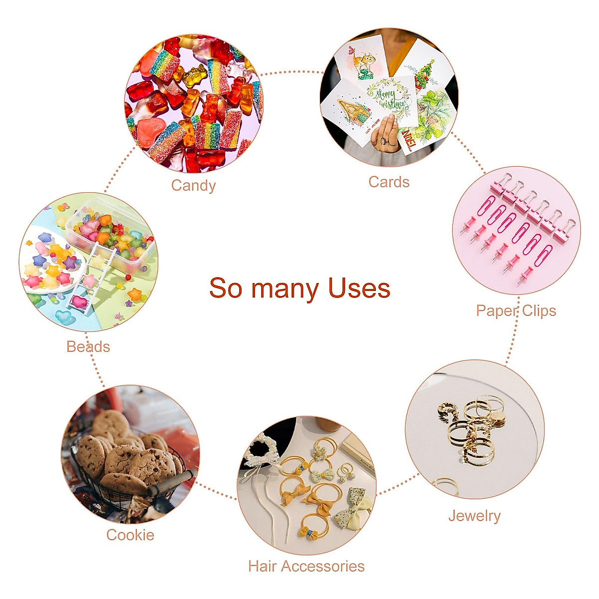 Fashewelry 1000Pcs Clear Plastic Cello Treat Bags Self Sealing OPP Cellophane Poly Bags 3x3" Sealed Size for Wedding Party Candy Cookies Soap Candle