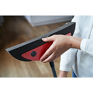 Vileda 158735 Super Classic Broom with Triangular Handle and Super Duster Classic Sweeping Set Broom Set – Red, 16 x 49 cm