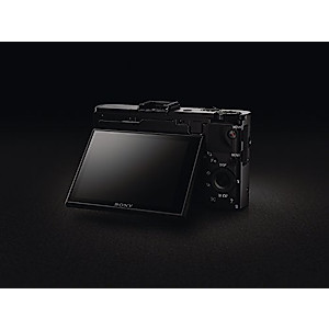 Sony RX100 II 20.2 MP Premium Compact Digital Camera w/ 1-inch Sensor, MI (Multi-Interface) Shoe and tilt LCD Screen (DSCRX100M2/B)