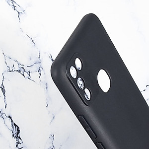 for Infinix Hot 10 Play Case, Soft TPU Back Cover Shockproof Silicone Bumper Anti-Fingerprints Full-Body Protective Case Cover for Infinix Smart 5 India (6.82") (Transparent)