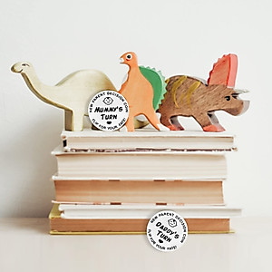 2Pcs New Parent Decision Coin Gift for New Mom Funny Parent Mummy Gifts After Baby Daddy Birth Gift Pregnancy Women First Time to be Moms Dads,Double Sided,Sliver.