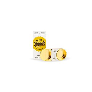 W&P Capper Bottle Opener | Gold | Stainless Steel, Bar Tools, Multi-Functional, Compact, Dishwasher Safe