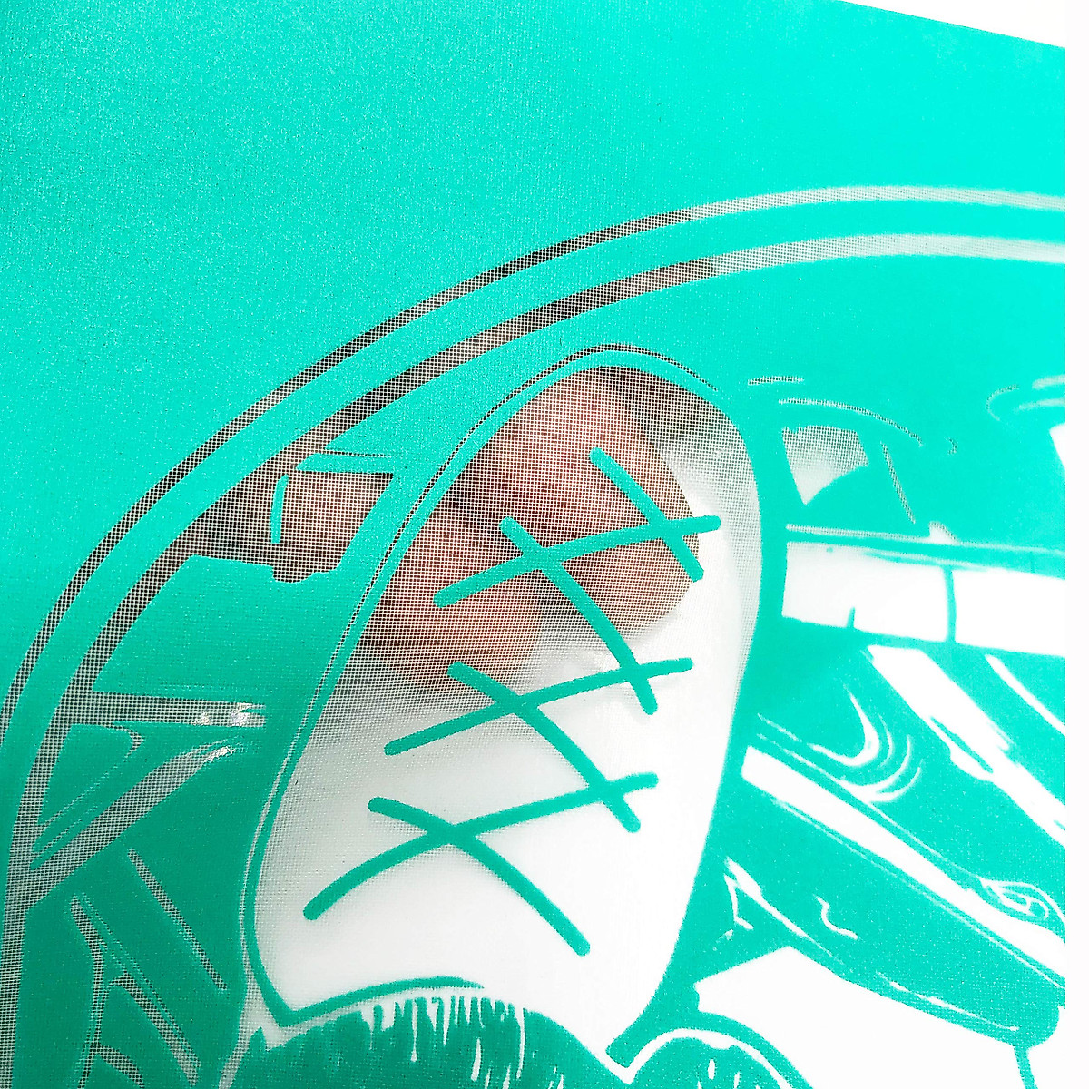 JAJADO Silk Screen Stencil Summer Stencils Reusable Screen Printing Mesh Transfers Chalk Paint Stencil Painting on Wood Chalkboard DIY Furniture Wall Floor Home Decor, Beach Stencils 8.5''×11''