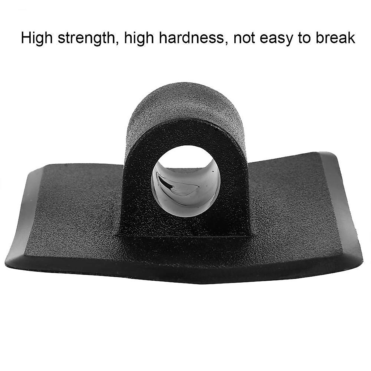 Inflatable Boat Motor Mount Kit,Motor Mount Clip 2 Pcs Black Plastic Engine Motor Clip Mount Motor Stand Holder Engine Motor Attach Bracket Accessories for Kayak Boat Fishing Canoe Inflatable Boat