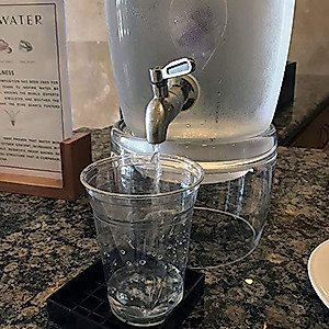 Naples Naturals Stainless Steel Spigot for Gravity Fed Water Filters and Beverage Dispensers, Requires 5/8-inch opening