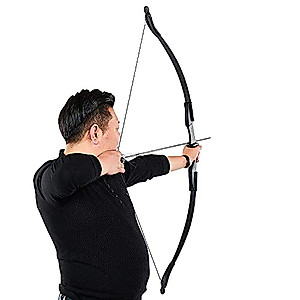 Archery Recurve Bow 20 30 40Lbs Takedown Bow Target Left Right Hand Outdoor Hunting Training Target Practice for Adults Beginners (20LBS)
