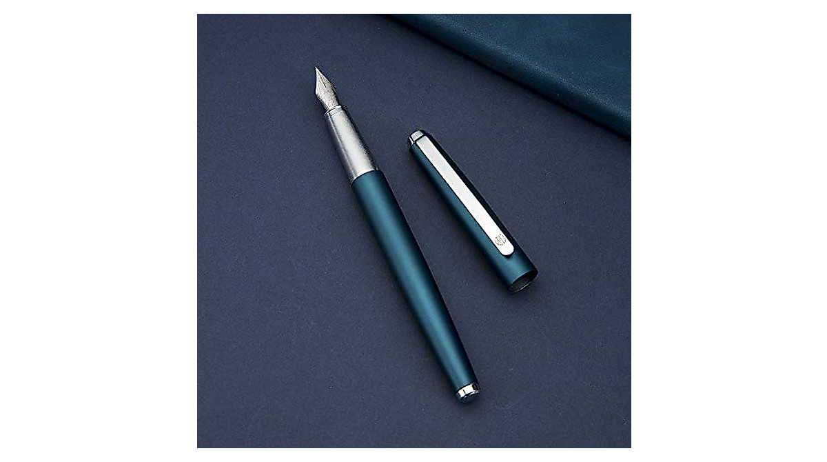 HongDian Dark Blue Fountain Pen - Elegant Writing Tool
