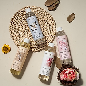 COCORRÍNA Reed Diffuser Refill - Oud Bergamot 6.7 oz. Reed Diffuser Oil Refill Home Fragrance for Bedroom, Bathroom Home Decor