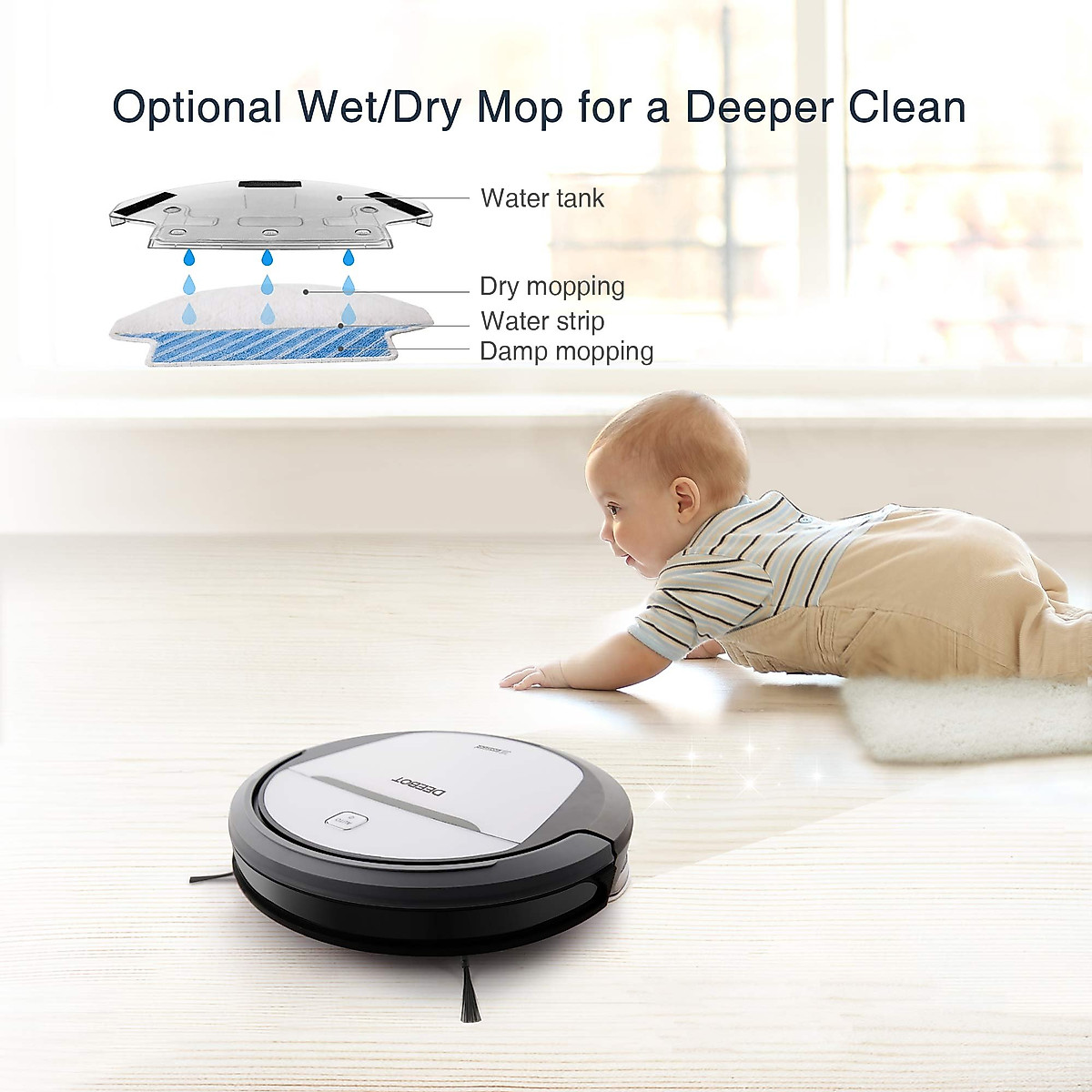 Ecovacs Deebot M80 Pro Robot Vacuum Cleaner