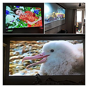 C300 DLP 1080P Projector Full HD 800 ANSI with Android WiFi Home Cinema Support 3D 4K TV Smart Phone Projector Beamer ( Color : Add Wall Mount )