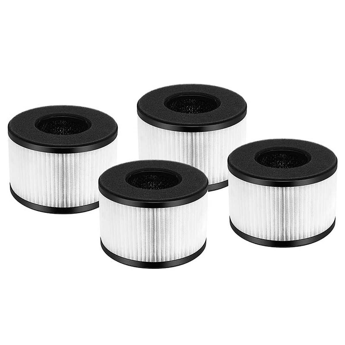 2 Pack BS-03 True HEPA Replacement Filter for PARTU BS-03 Part U, Part X and Slevoo BS-03 Air Purifier, 3-in-1 filtration with H13 True HEPA Filter, Activated Carbon Filter, NOT FOR BS-01 Model