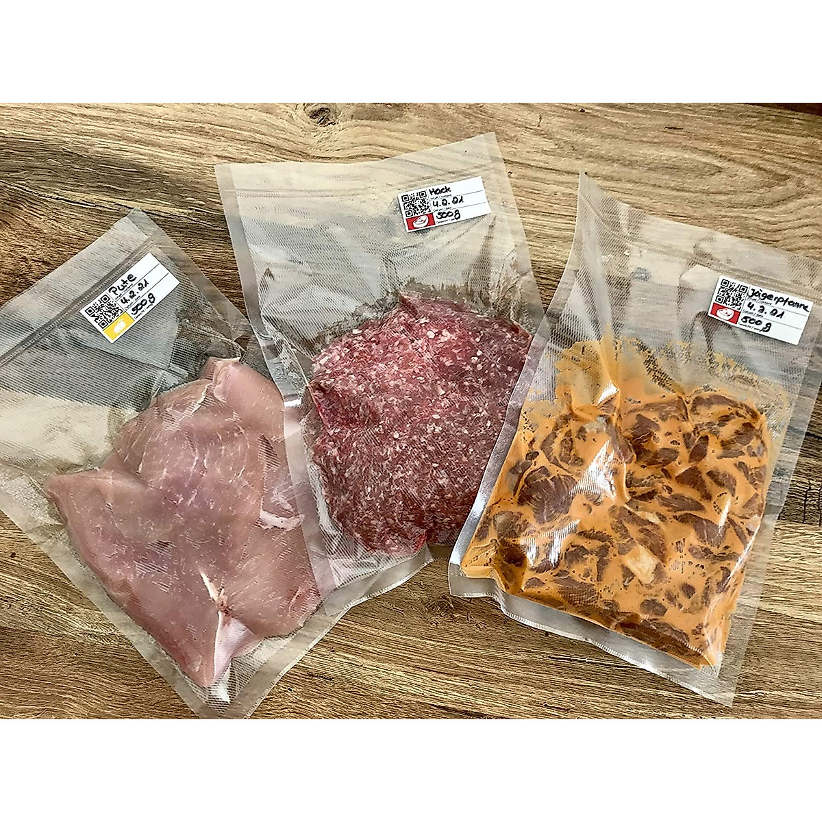 CASO Germany Vacuum Sealer Rolls, 7.9 by 236.2-Inch, Set of 2