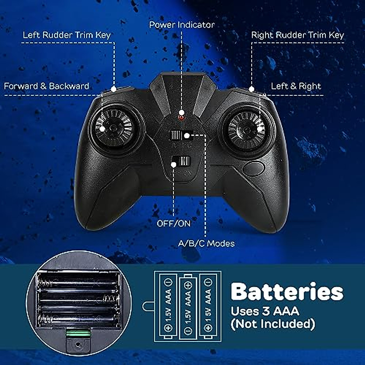 TOY Life Super Hero Man RC Car - Wall Climbing Remote Control Car for Boys 4-7 - 360° Rotating Stunt RC Car - Car Toys for 4-7 Year Old Boy, Superhero Kids Toys (Blue-red)