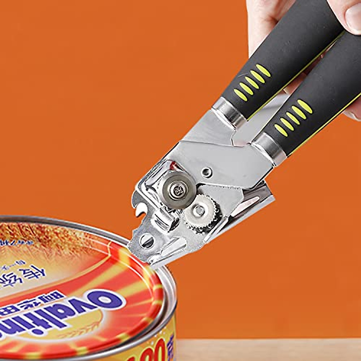 Can Opener, Multifunctional Manual Can Opener - Bottle Opener