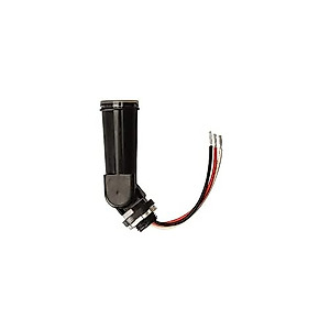 Woods 59413 59413WD Outdoor Conduit Lighting Control With Photocell and Swivel Mount (Hardwired, Black), 1 Count (Pack of 1)