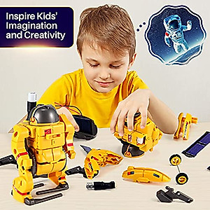 STEM Projects for Kids, Science Kits for Boys, Solar Space Toys Gifts for 8-14 Year Old Teen Boys Girls, 120Pcs Building Experiments Robots for Teenage Ages 9 10 11 12.