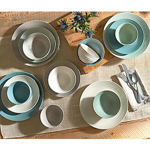 Artist's Blend 16 Pc Set - Artist Inspiration, Porcelain Serving Bowls, Colorful Designs, For Food and Art
