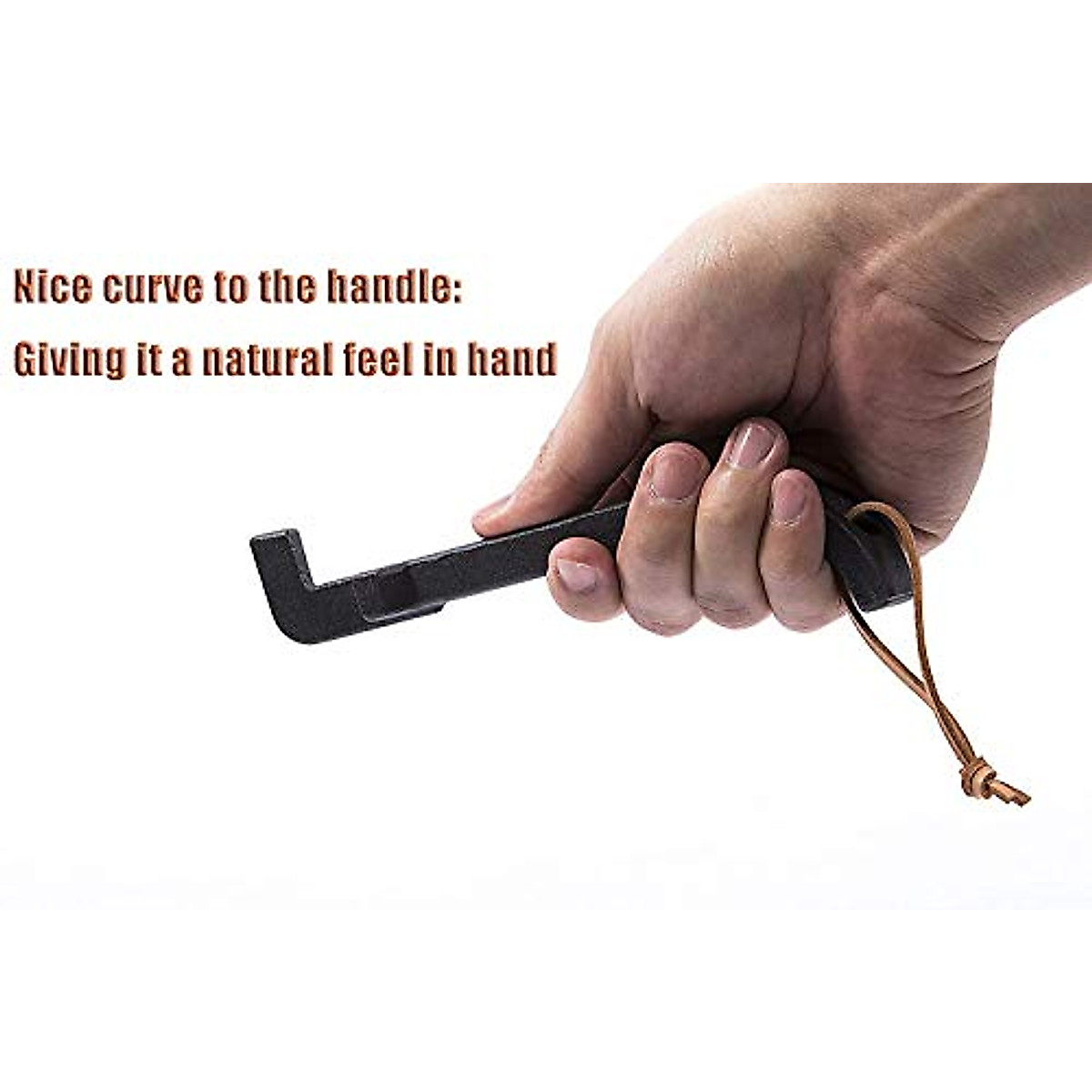 Universal Grate Mover Replacement Parts for Big Green Egg BBQ Grate Lifter, Char-Griller, Weber Grill Grate Lifter Tool, Pit Boss, Primo Vision Louisiana Grills, for Most Charcoal Grills & Gas Grills