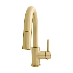 ZLINE Autograph Edition Dante Kitchen Faucet in Champagne Bronze (DNT-KF-CB)