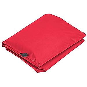Swing Cushion, 3‑Seat Chair Waterproof Swing Replacement 3‑Seat Chair Seat Cover for Outdoor Swing(red)