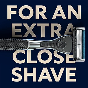 Dollar Shave Club 8 Count 6 Blade Razor Refills with Built-in Trimmer - Not Compatible with Heritage/Executive Razors