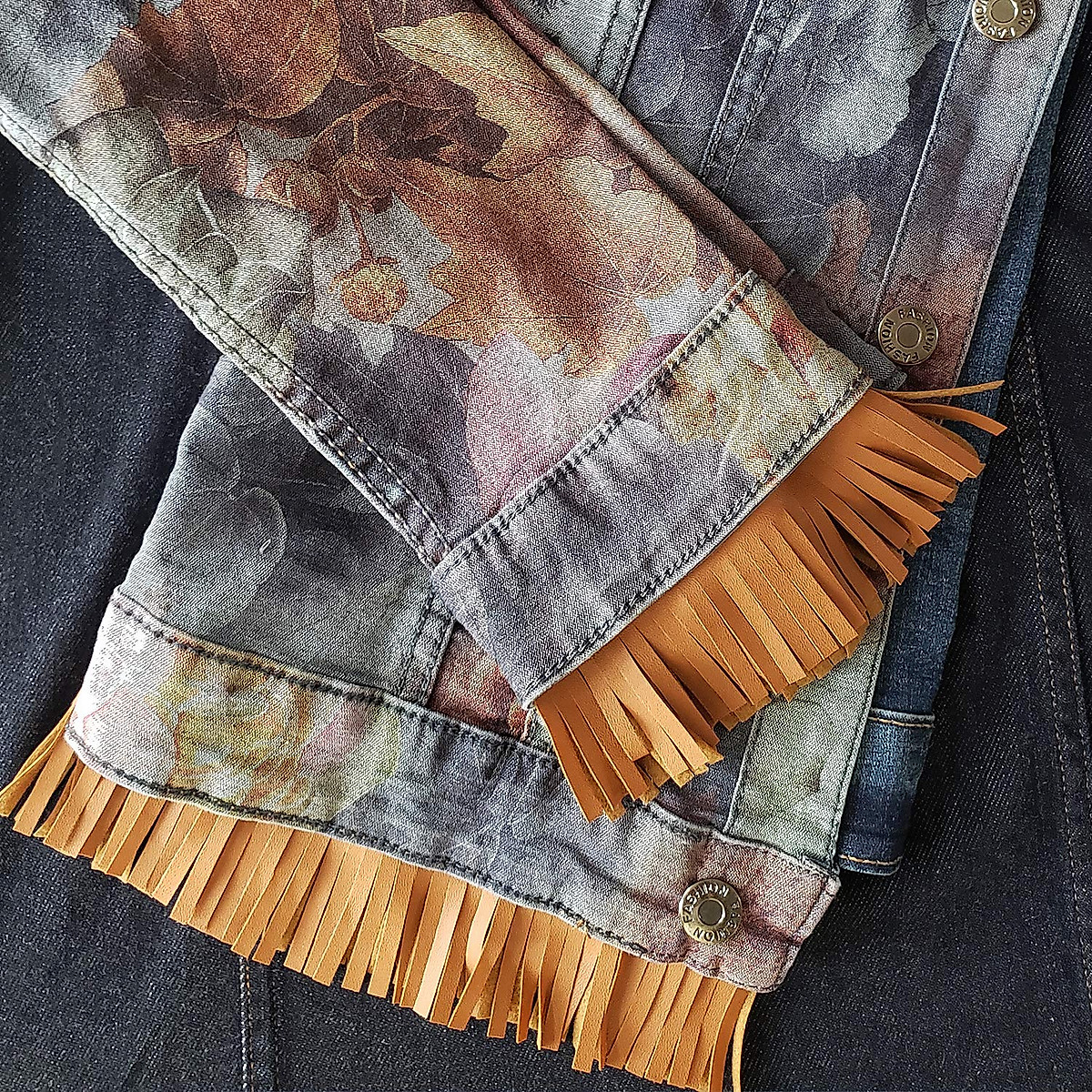 Trims by the Yard 2" Matte Finish Vegan Leather Fringe Trim, Black (5 Yard Cut)