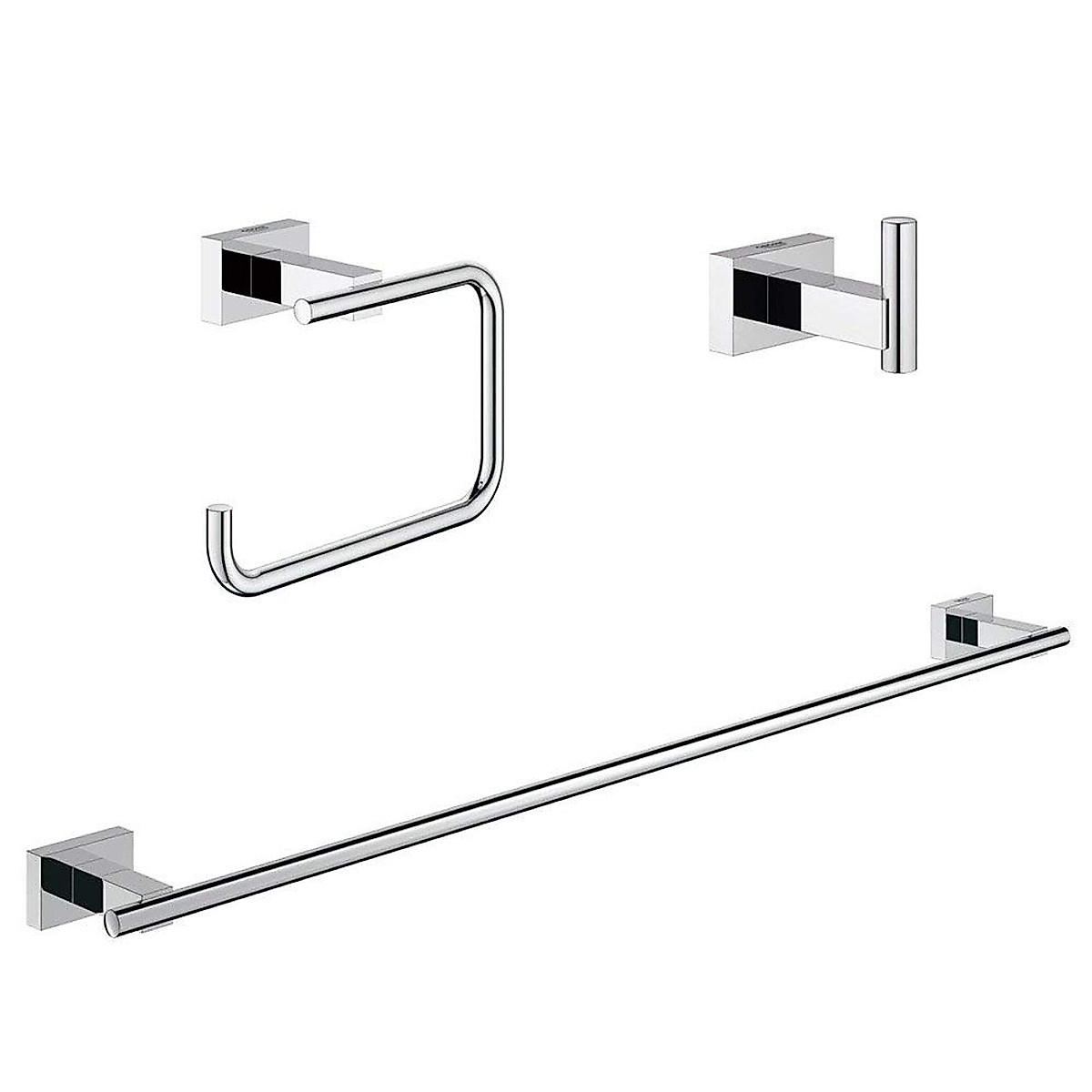Grohe Essentials Cube City Bathroom Set 3-In-1