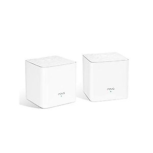 Tenda Technology MW3 2-Pack 2.4 GHz Nova MW3 Home Mesh Wi-Fi System, Pack of 2