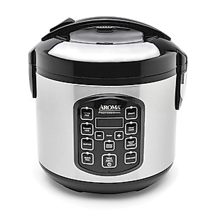 Aroma Housewares ARC-954SBD Rice Cooker, 4-Cup Uncooked 2.5 Quart, Professional Version