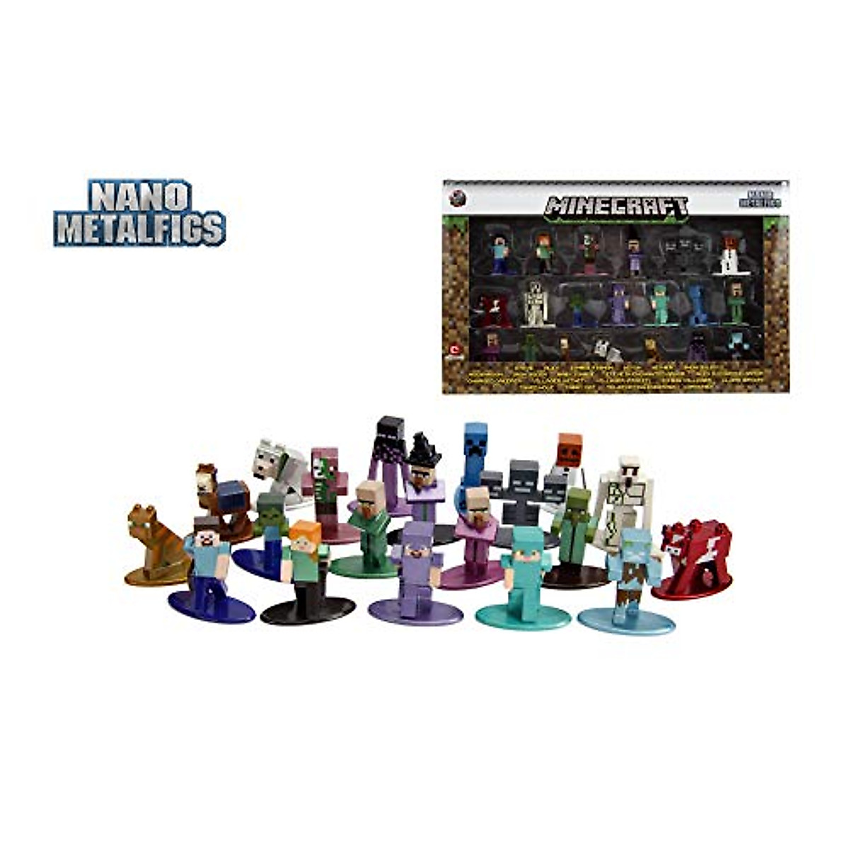 Jada Nano Metalfigs Minecraft 20 Pk Wave 2