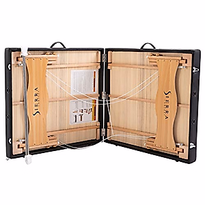 Sierra Comfort Low-Level Massage Table, Black