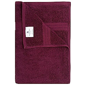 Pleasant Home Bath Sheets Set - 2 Pack – 35” x 70” - 100% Cotton - 600 GSM – Soft & Absorbent – Durable (Violet)