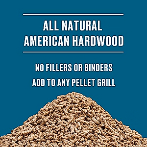Kingsford Classic Wood Pellets, 100% Natural Hickory, Oak and Cherrywood Hardwood Pellets for Grilling 5 Pounds (Package May Vary)