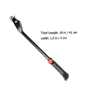 BESPORTBLE Bicycle Kickstand Kids Bicycles Kickstand for Bicycles for Adults Bike for Kids Foldable Bike Kick Stand Bikes Electric Bike Accessories Mountain Bike Kickstand Aluminum Alloy