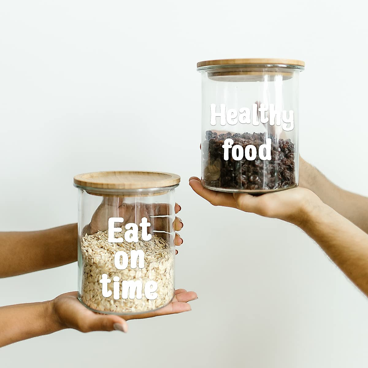 1260 Pieces 10 Sheets A4 Vinyl Letter Sticker, Self Adhesive Letters Numbers Mailbox Numbers Sticker for Signs, Window, Mailbox, Door (White,1 Inch)